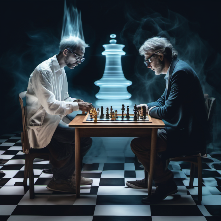 Proof of Afterlife? The Remarkable Chess Match Between a Living Chess ...